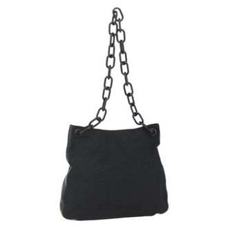 Prada Sac bandouli&egrave;re en nylon Pre-owned - Femme - Pre-owned - Noir - Taille: ONE Size