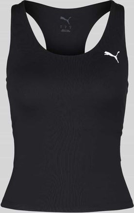 Puma Slim Fit Sport-Top mit Logo-Print