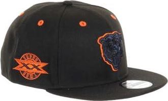New Era Chicago Bears NFL Team Colour Super Bowl XX Sidepatch Black 9Fifty Snapback Cap