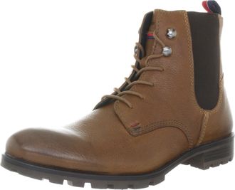 Tommy Hilfiger Carlos 7A FM56814747, Herren Boots, Braun (Cognac/Coffee Bean 606), EU 42