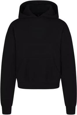 SKIMS Sweat &agrave; capuche en coton m&eacute;lang&eacute;