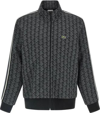 Lacoste Homme, Sweatshirts et sweats &agrave; capuche, Gris, Taille: XL Veste de surv&ecirc;tement zipp&eacute;e Paris