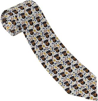 Generic Cravate Rottweilers Chien Mignon Imprim&eacute; Fine Cravates &Eacute;troit Cravates Homme Pour Remise De Dipl&ocirc;me Mariage &Eacute;v&eacute;nements
