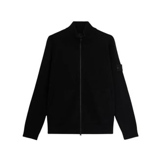 Stone Island Herren, Strickwaren, Schwarzk, LGr&ouml;&szlig;e