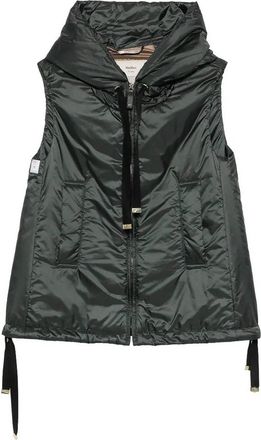 Max Mara Knielanger Mantel - Gr&uuml;n