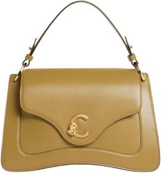 Coccinelle Cuir sac &agrave; &eacute;paule bandouli&egrave;re C-Me Calf Handbag Seagrass kaki