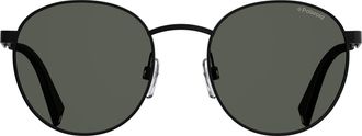Polaroid Unisex Pld 2053/S Sonnenbrille, Mehrfarbig (Black), 51 EU
