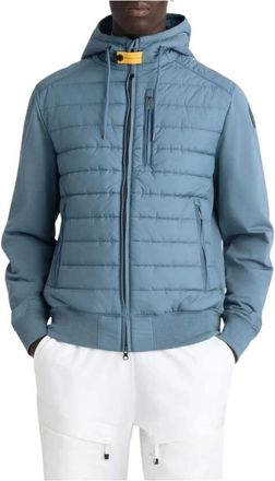 Parajumpers Homme, Vestes, Bleu, Taille: 2XL Veste &agrave; capuche Ivor