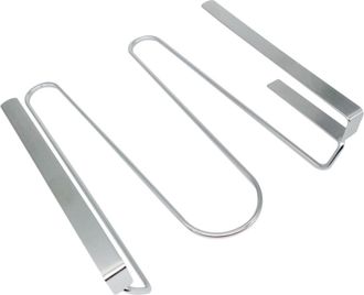 BESPORTBLE 304 Edelstahl Rotweinglasst&auml;nder zum H&auml;ngen Weinglashalter mit Platzsparfunktion f&uuml;r K&uuml;che und Bar Gl&auml;seraufbewahrung ohne Bohren