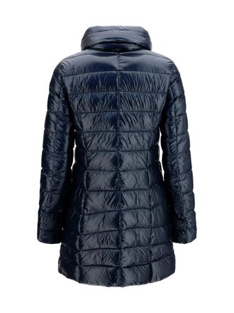 Herno Womens Maria Down Jacket Blu Navy Polyamide Coat