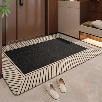 Generic Tapis dentr&eacute;e Int&eacute;rieurs, Paillasson Exterieur, Tapis Entree Antid&eacute;rapant, Anti-Poussi&egrave;re, Facile &agrave; Nettoyer, Doux, pour Couloir, Terrasse, Cuisine, B