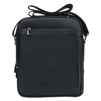 Estro & Luminara Umh&auml;ngetasche - - Bags - Herren - Schwarzk - ONE SIZE