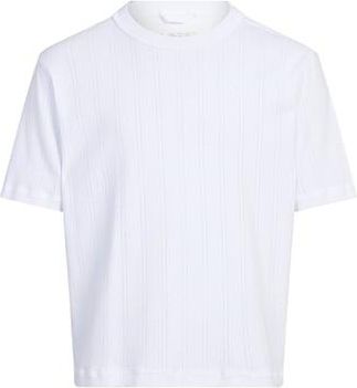 Camiel Fortgens Tee-shirt ample col rond en coton ajour&eacute;