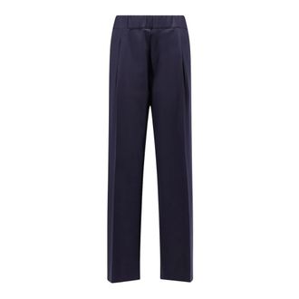 Semicouture Straight Hosen - - Trousers - Damen - Blau - 2XL