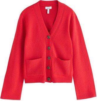 Next Strickjacke N. Premium Strickjacke aus 100 % Merinowolle (1-tlg)