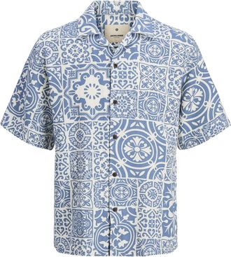 Jack & Jones Jprblutristan Print Resort S/S Shirt