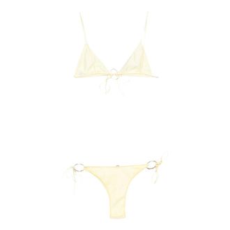 Os&eacute;ree Lace O Gem Kini - Femme - Maillots de bain - Jaune - Taille: 40 FR