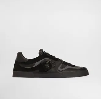 Dolce & Gabbana Sneaker Portofino Aus Kalbsleder - Mann Sneakers Schwarz 40.5