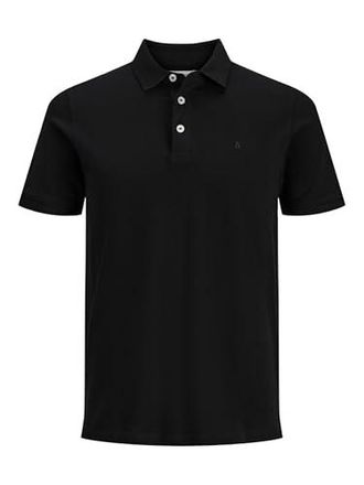 Jack & Jones Jjepaulos Polo Ss Noos Homme JJEPAULOS Polo SS NOOS, Noir, XS
