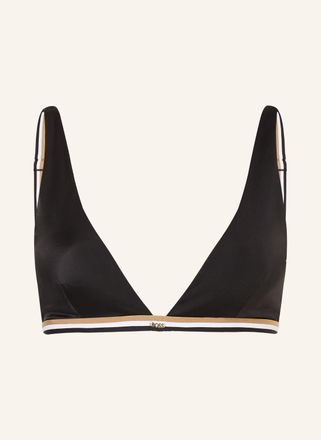 HUGO BOSS Bralette-Bikini-Top Iconic schwarz