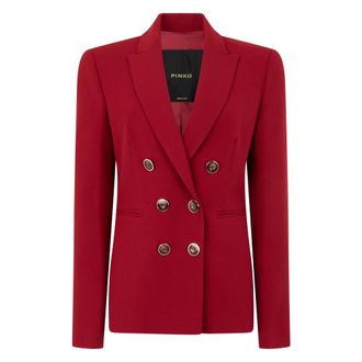 Pinko Alexia Blazer - - Jackets - Damen - Rot - S