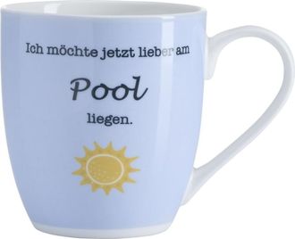 Ritzenhoff & Breker Kaffeebecher Auszeit Variante: Kaffeebecher 500 ml Pool Auszeit