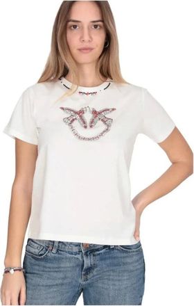 Pinko Pinko, Femme, Tops, Blanc, Taille: 38 FR Hauts