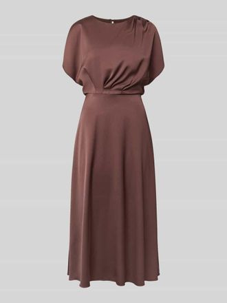 Swing Midikleid aus Satin