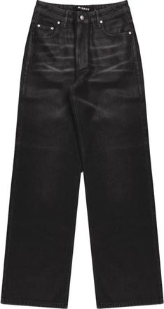 Misbhv Misbhv, Femme, Jeans, Noir, Taille: W27 Austin Coated Jeans