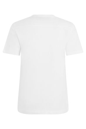Elisabetta Franchi 100% Cotton T-Shirt - White