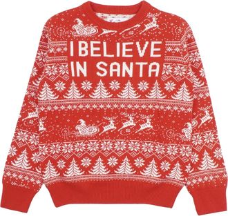 Saint Barth Femme, Pulls, Rouge, Taille: 38 FR New Queen Pulls &agrave; col rond