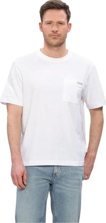 Calvin Klein Herren, Oberteile, Wei&szlig;, MGr&ouml;&szlig;e