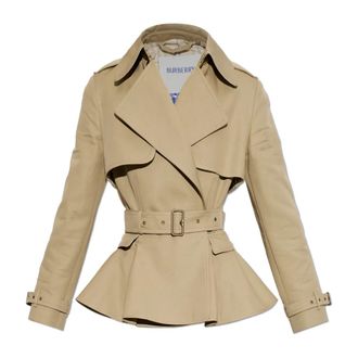 Burberry Pembury Kurzer Trenchcoat - - Coats - Damen - Beige - 2XS
