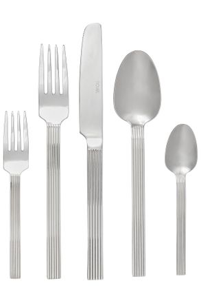 Novel Besteckset, Edelstahl, Metall, 30-teilig, Lfgb, rostfrei, lebensmittelecht, Essen & Trinken, Besteck, Besteck-Sets