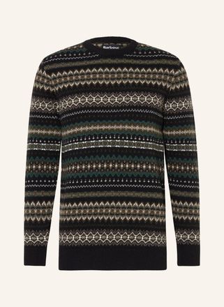 Barbour Pullover Case schwarz