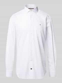 Tommy Hilfiger Slim Fit Businesshemd aus reiner Baumwolle