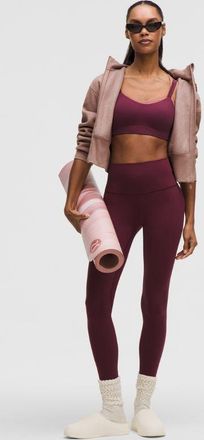 lululemon Legging Align taille haute pour Femmes - 71 cm - Burgundy - Taille 10