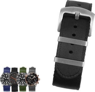 Generic Nylon Für Rox S-Eiko Armband 20mm 22mm Armband Weiches Armband