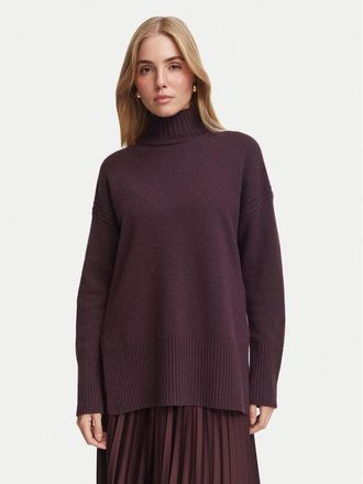 Marella Rollkragenpullover Quota 2623366305 Violett Relaxed Fit