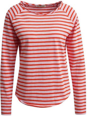 Smith & Soul Rundhalsshirt mit offenen Kanten