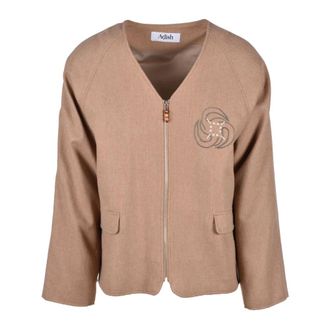 Adish Adish - Giacca - Homme - Pulls - Brun - Taille: M