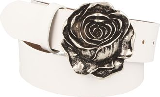 MGM Damen Rosalie Gürtel, Weiß (Weiß 06), 100