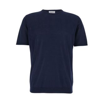 Roberto Collina Cotone - - Knitwear - Herren - Blau - 2XL