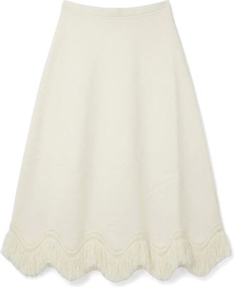 Ulla Johnson Jupe Franges Paulina Ulla Johnson