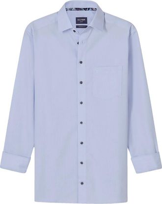 Olymp Luxor, Modern Fit, Bügelfreies Hemd aus Baumwolle in