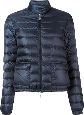 Moncler Femme, Vestes, Bleu, Taille: 44 FR Lans Down Jacket