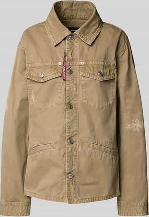 Dsquared2 Hemdbluse mit Knopfleiste