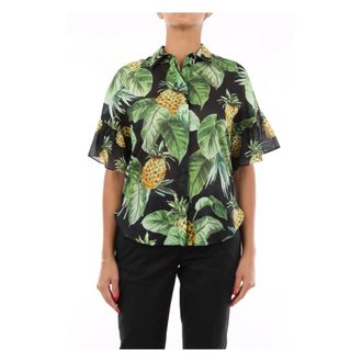 Twinset Hemd 201Tt2460 - - Blouses & Shirts - Damen - Schwarzk - XS