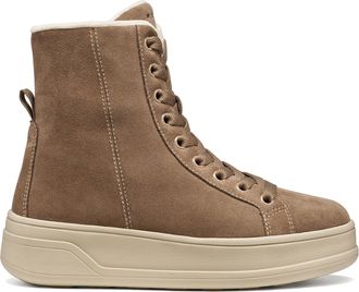 Geox Schn&uuml;rschuhe Geox D Spherica Ecub-2 D66WVF 22 C6029 Hellbraun