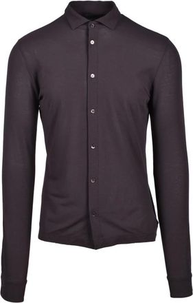 Zanone Homme, Chemises, Brun, Taille: S Chemise en Coton